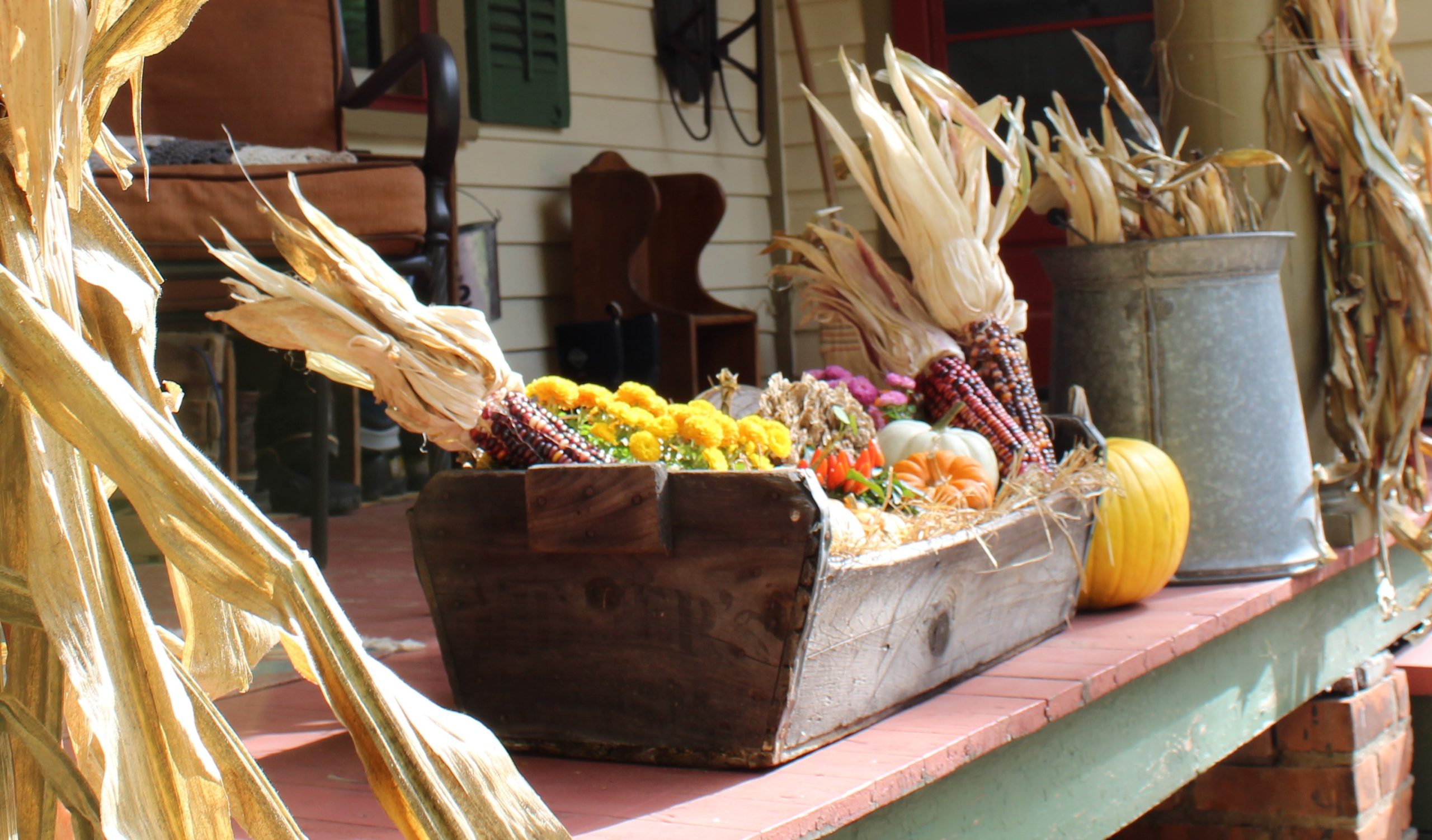 Fall Planter Box Easy and Unique DIY Decor - Little Fisher Farmhouse