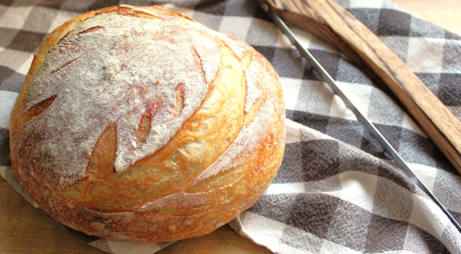 Easy Sourdough Boule - Little Fisher Farmhouse